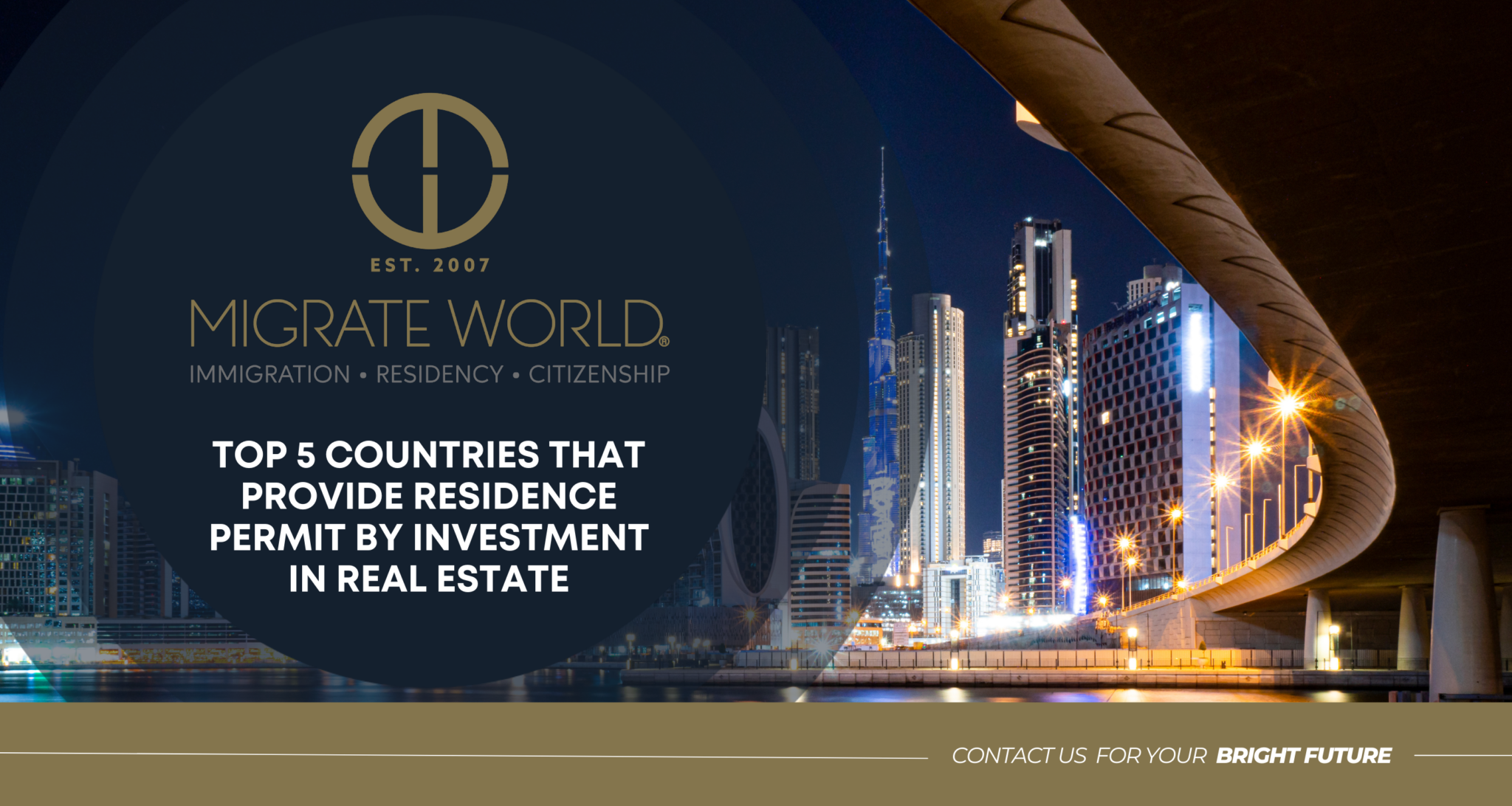 Top 5 countries that provide residence permits by investment in real ...